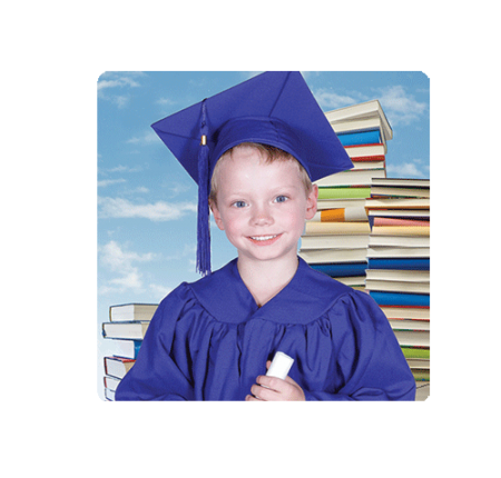 Kindy Graduation Magnet - Queensland Kindy Photography